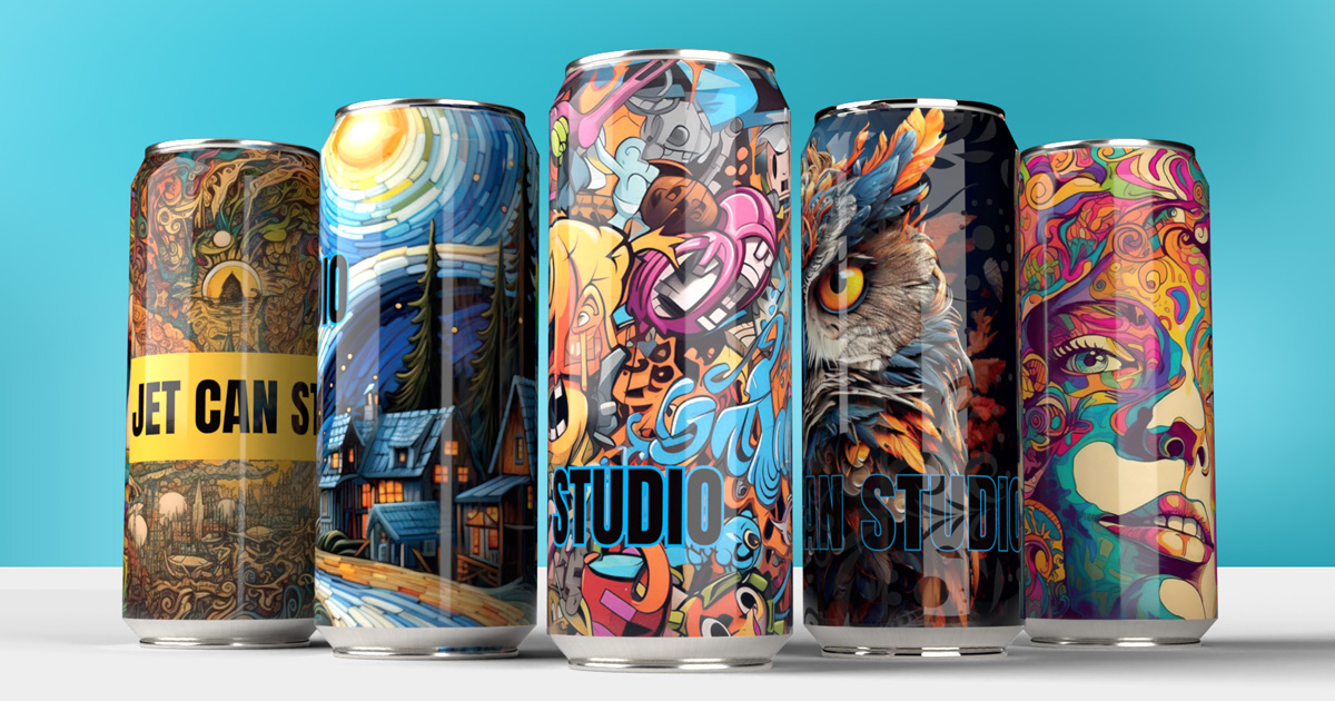 Jet Can Studio – Printing on Cans